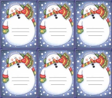 Шаблоны для новогодних фантов (пустые, красивые) | SlotObzor.com