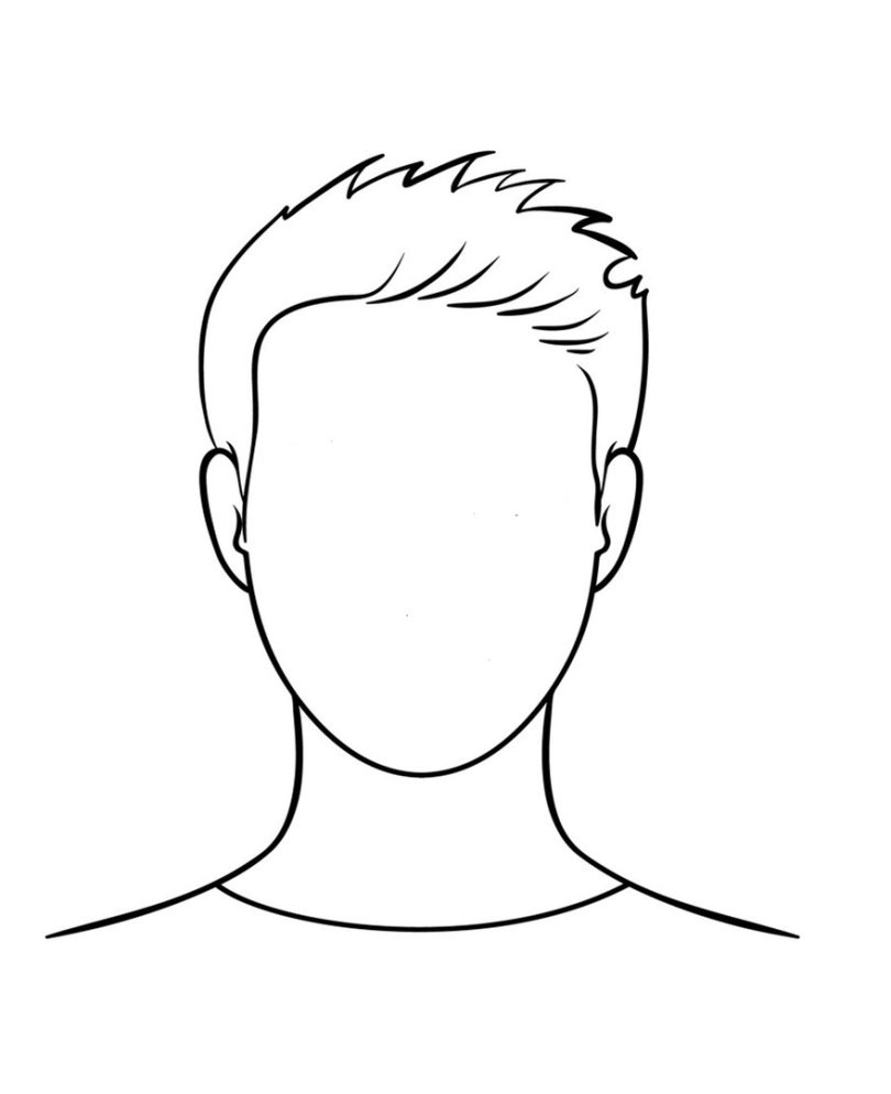 Шаблоны папиных портретов для детей: рисуем папу легко и быстро | SlotObzor.com